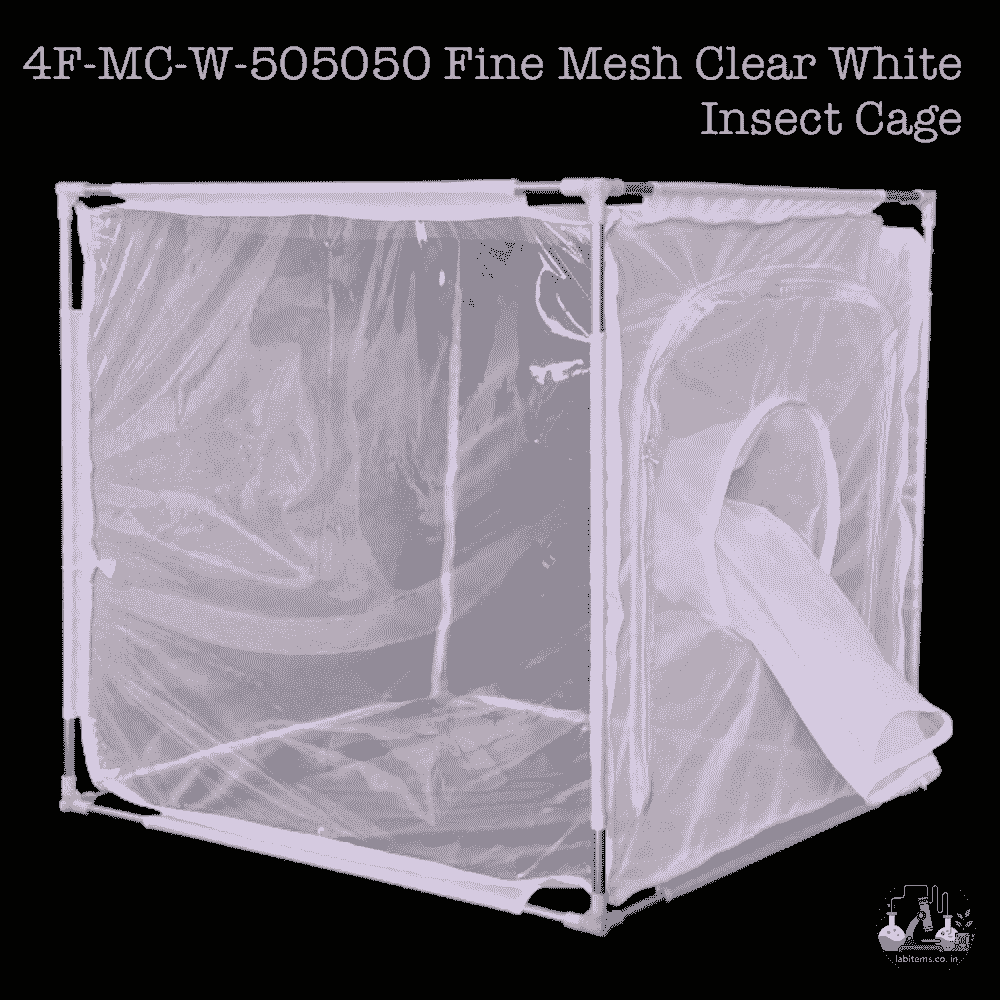 Fine mesh insect rearing cage for rearing small insects