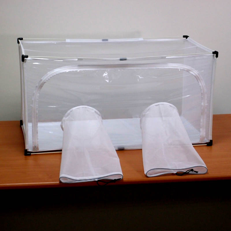 Large insect cages for Economic Threshold Limit studies