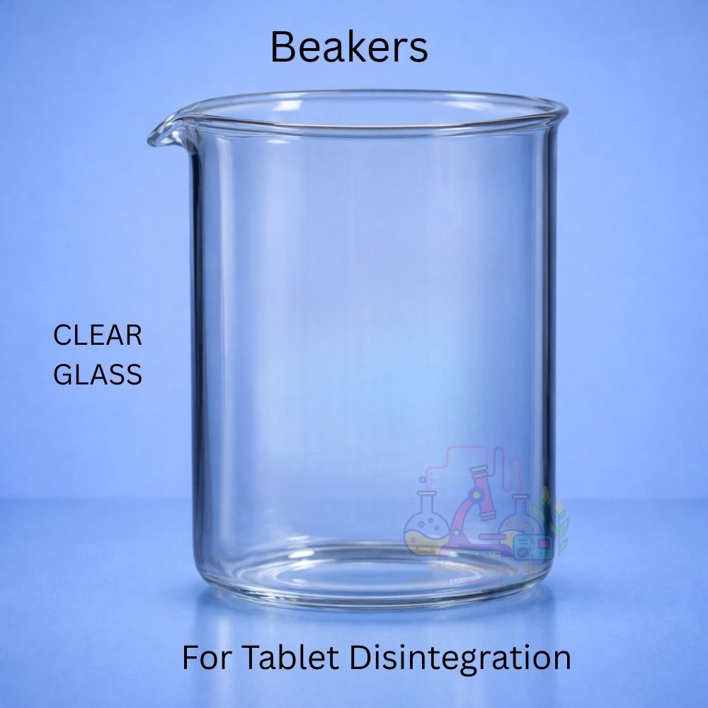 Tablet Disintegration Beaker 1000 mL | B.P. Standard Glass Apparatus ...