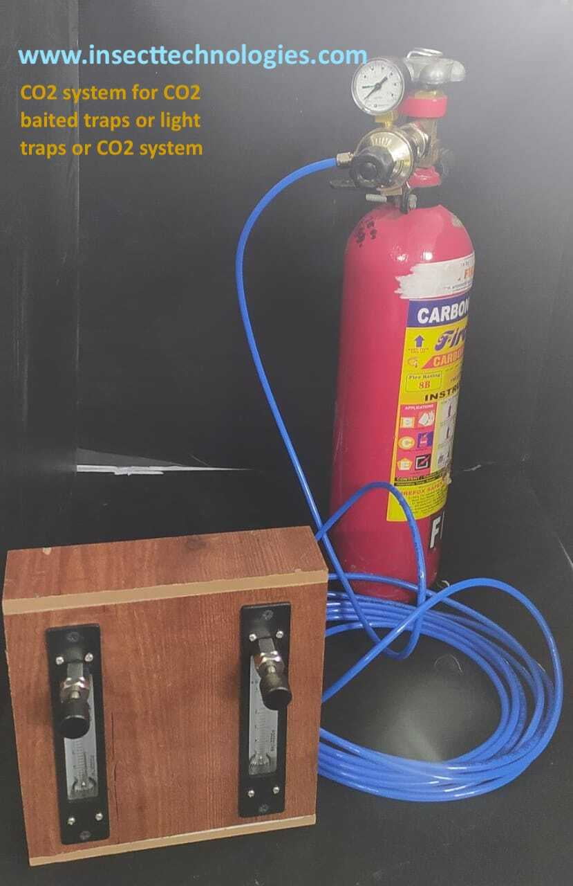 Co2 Baited Light Trap CBLT Mosquito trapping