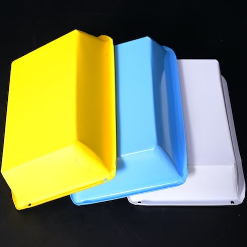 Enamel trays for larval culturing in Madurai, Kottayam, Kanchipuram ...