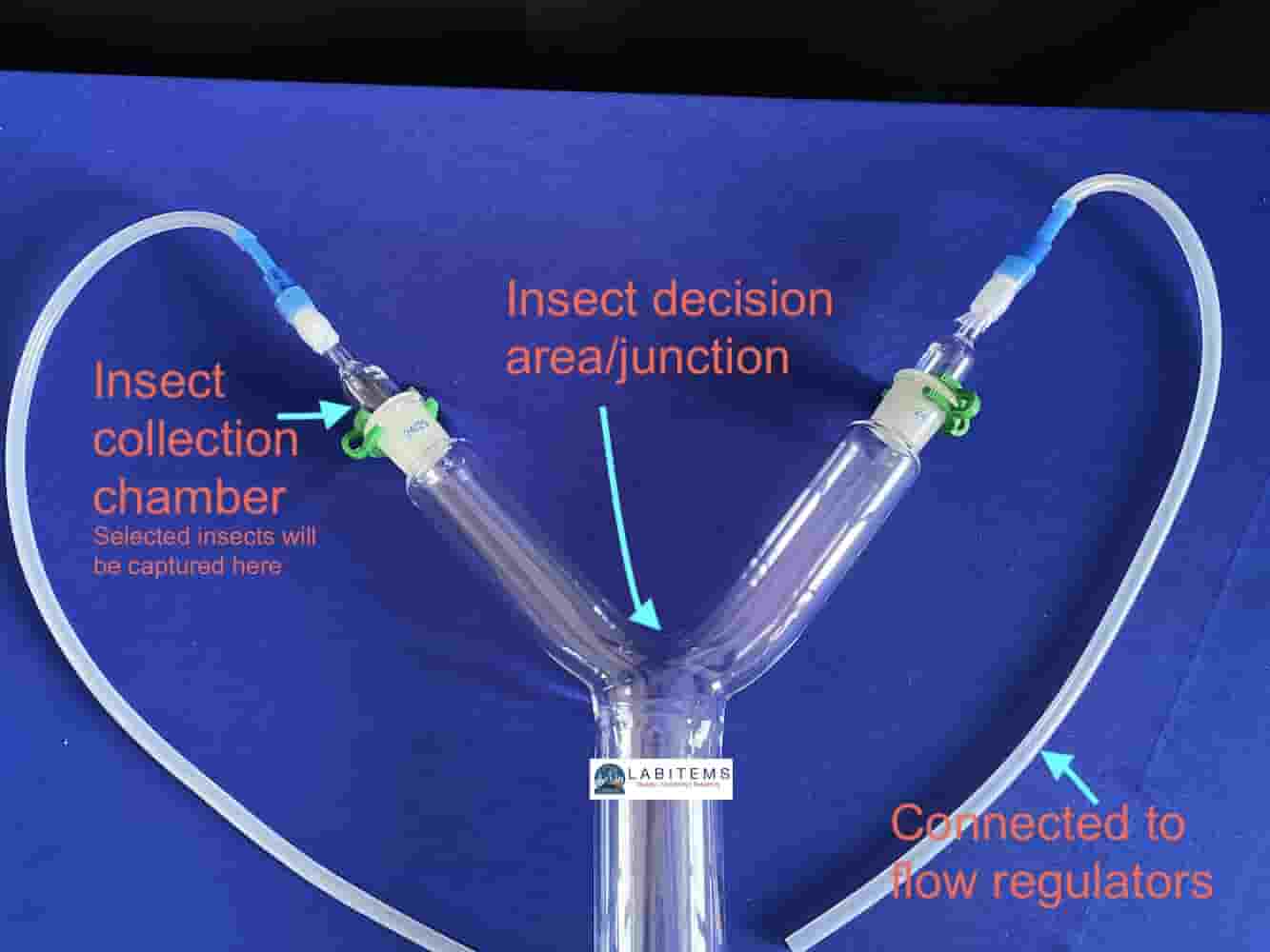 Y-tube insect olfactometer for ticks and mites in Delhi, Bhubaneshwar ...