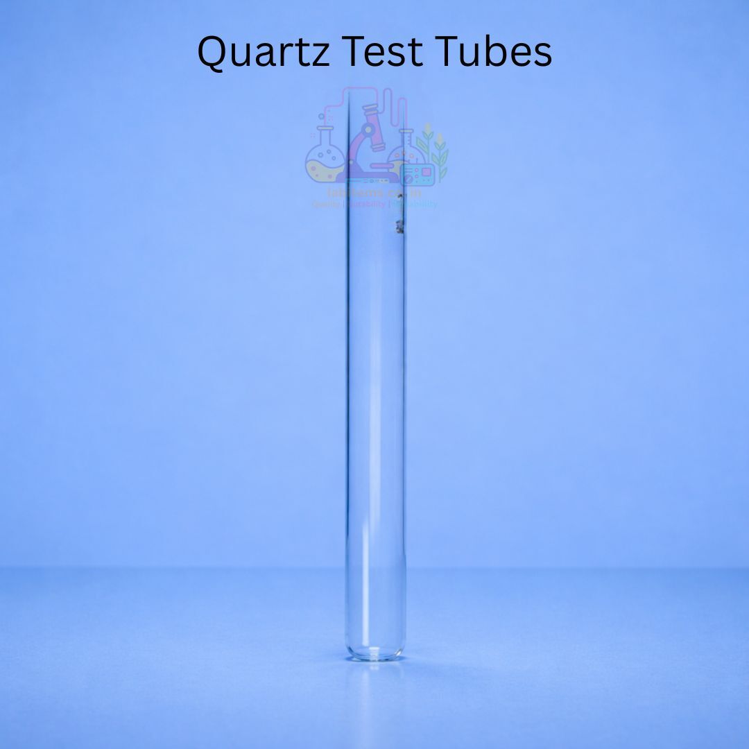 Quartz Test Tube – Transparent Laboratory Glass, 900°C Resistant
