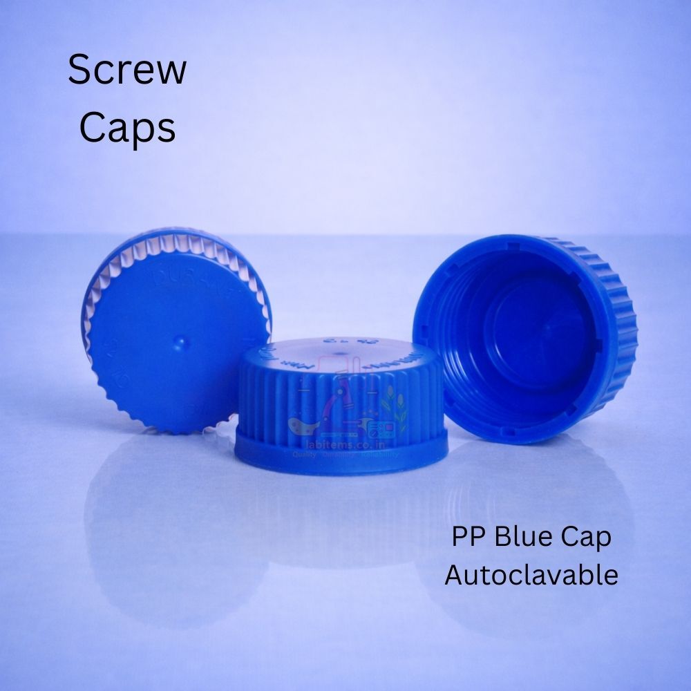 Polypropylene Autoclavable Screw Caps | DIN GL-25 GL-32 GL-45 | Color ...