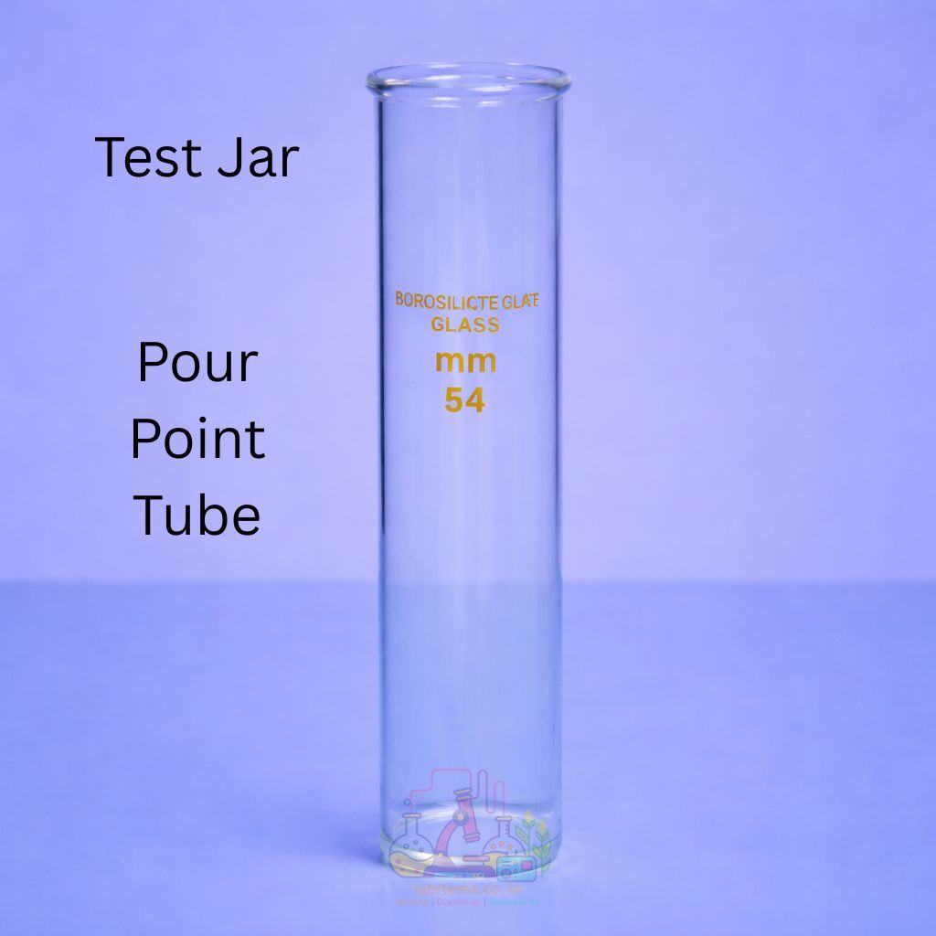 Test Jar Pour Point Tube Flat Bottom for Cloud & Pour Point in Eritrea Labs