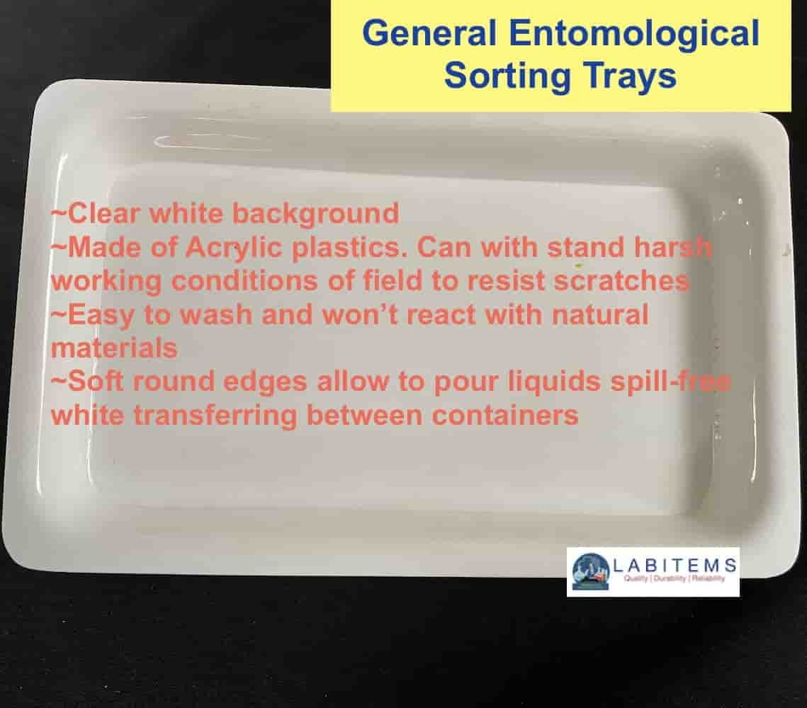 Entomological & Bug Sorting Trays - Lab & Field Use (USA)