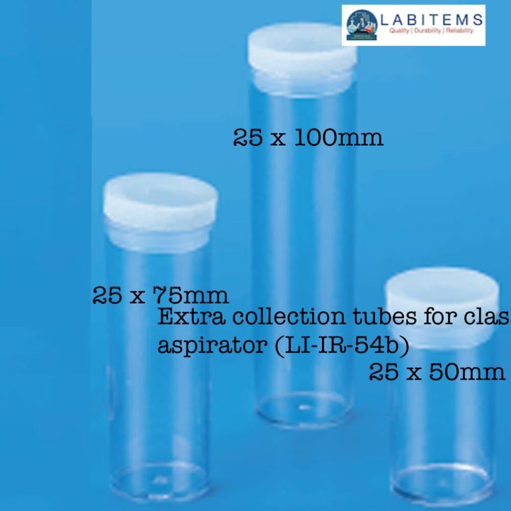 Insect storage vials made of polystyrene in United States